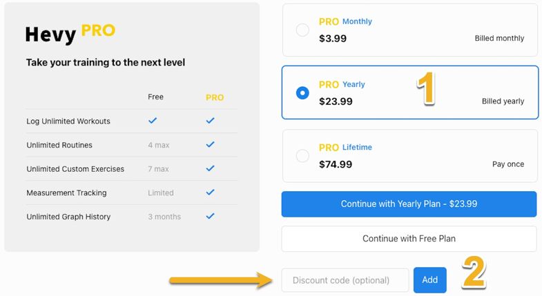 Hevy Workout Fitness App Review (2024) with Discount Code | HotelGyms.com